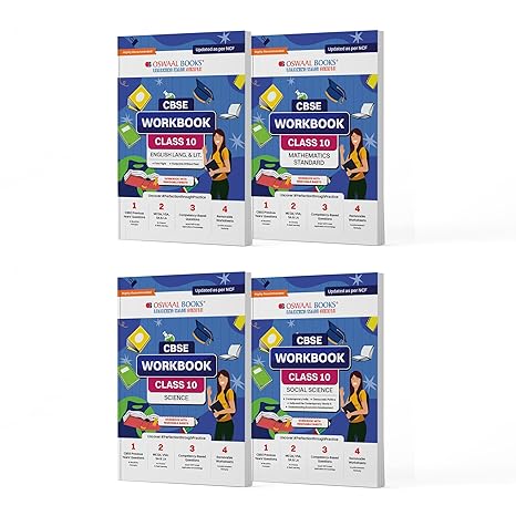 Oswaal CBSE Workbook Class 10 | Mathematics Standard | Science | Socia ...